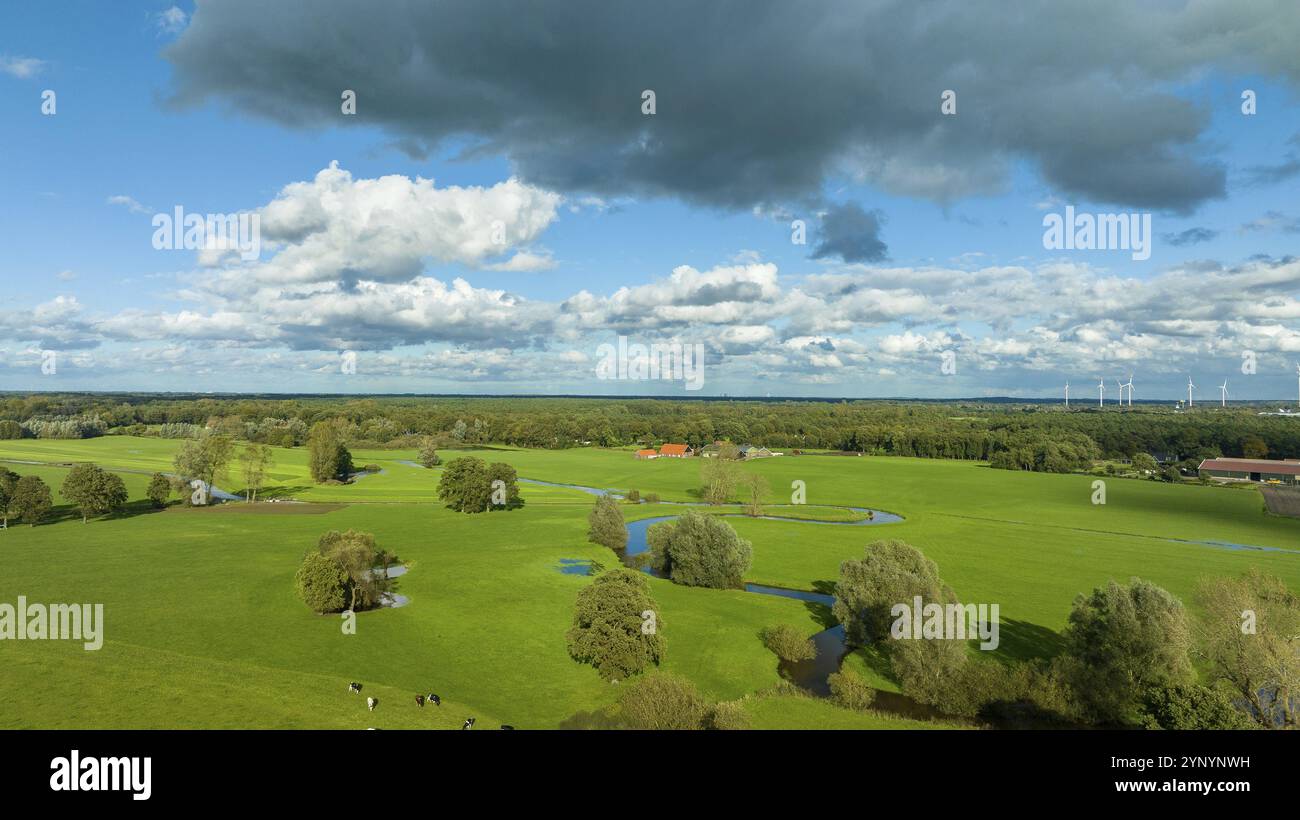 Netherlands landscape road hi-res stock photography and images - Alamy