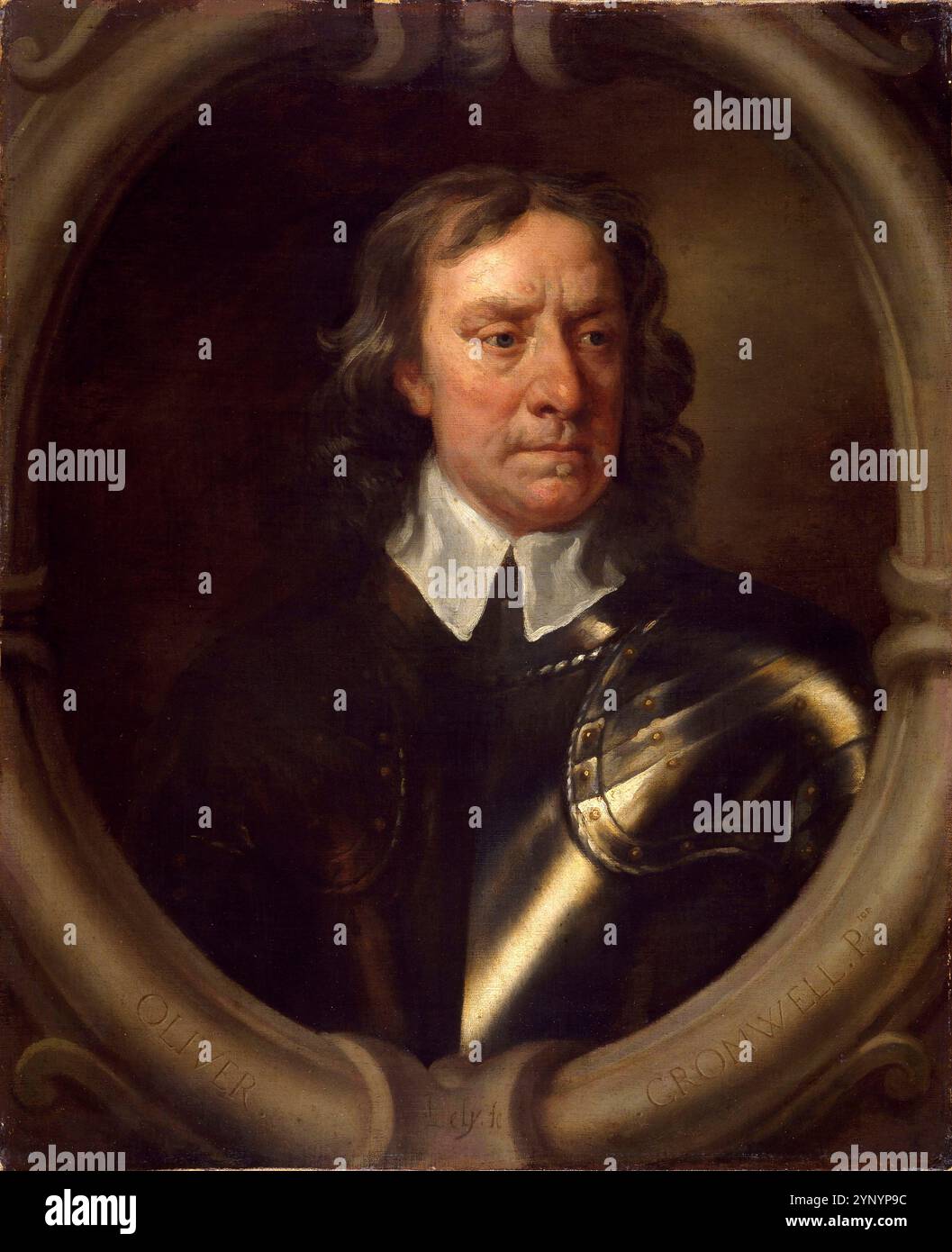 Portrait of Oliver Cromwell (1599-1658) - 1653-54 by Sir Peter Lely ...