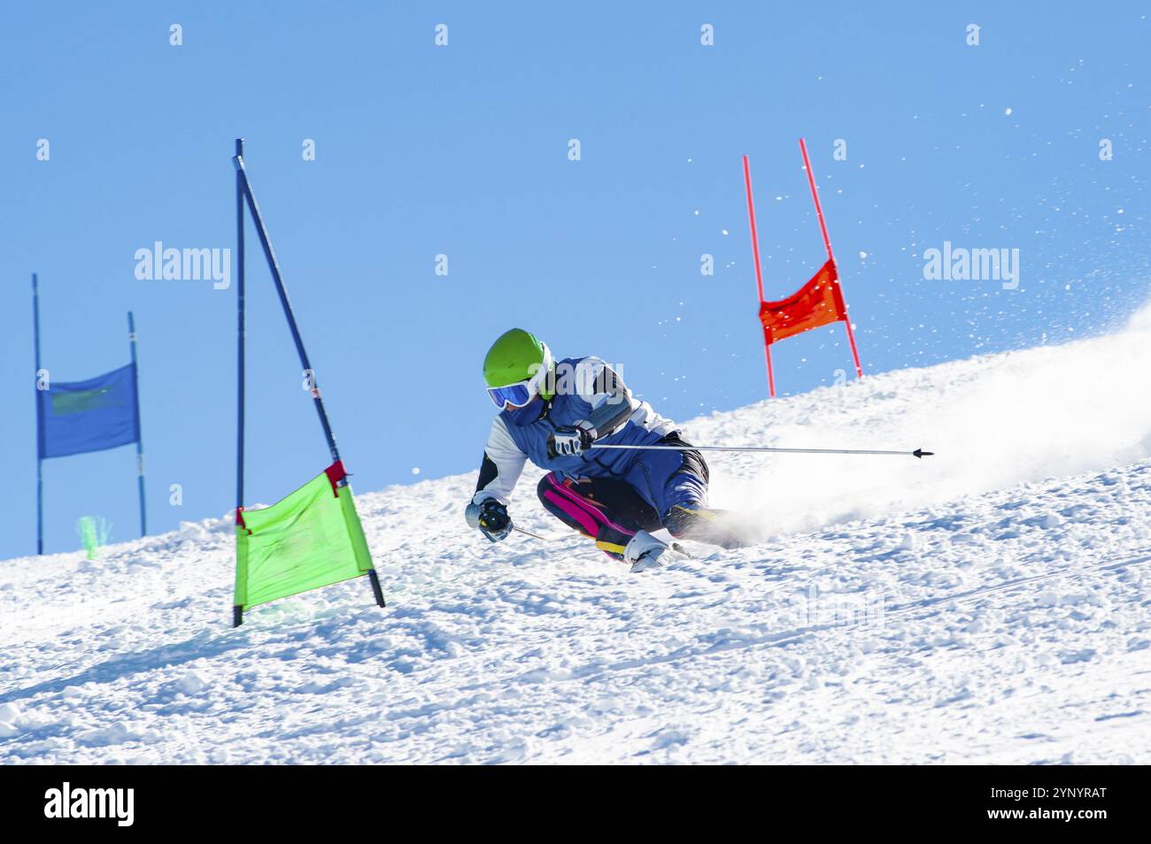Young skier clad in hi-res stock photography and images - Alamy