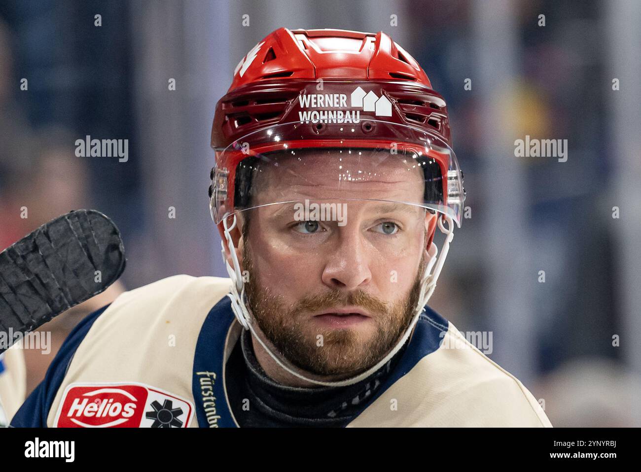 Ben Marshall (Schwenninger Wild Wings, #54) / Portrait / Portraet. GER ...