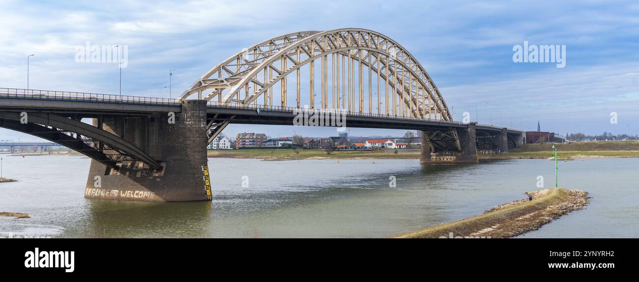 Netherlands nijmegen bridge over hi-res stock photography and images ...
