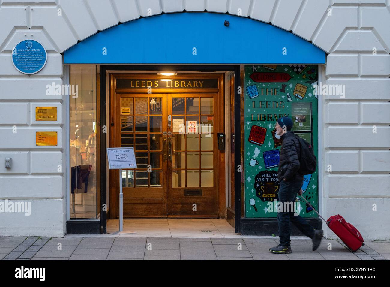 The Leeds Library, the oldest surviving subscription library in the ...