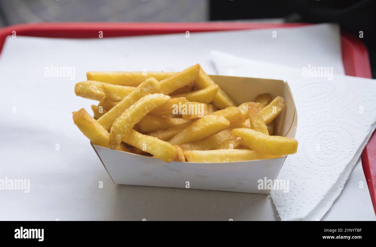 French fries pommes frites on hi-res stock photography and images - Alamy
