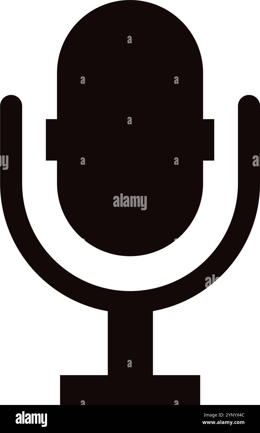 microphone - vector icon Stock Vector Image & Art - Alamy