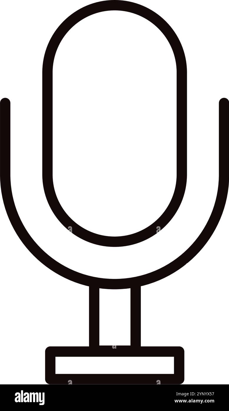 microphone - vector icon Stock Vector Image & Art - Alamy