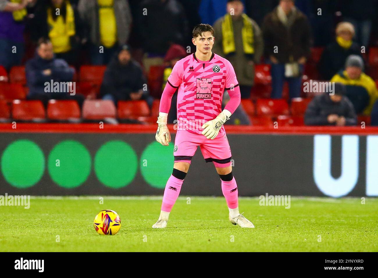 Bramall Lane, Sheffield, England - 26th November 2024 Michael Cooper ...