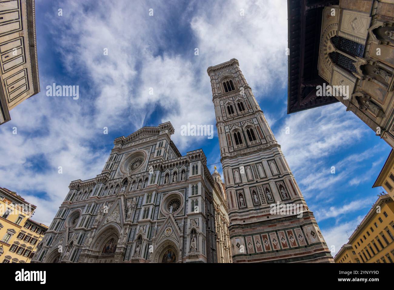 Florence city, Firenze architecture in Italy. Santa Maria del Fiore ...