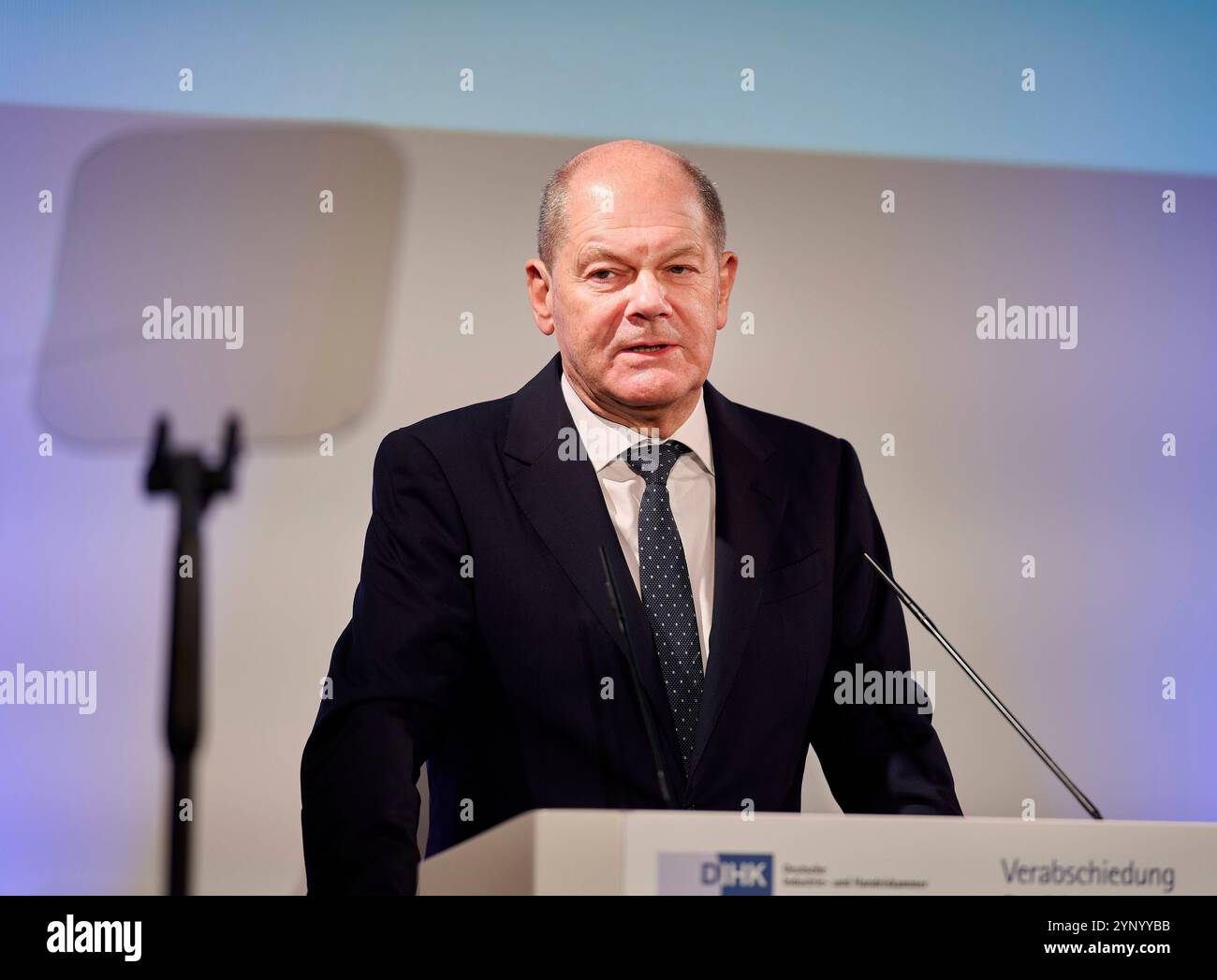 Olaf Scholz beim DIHK EUR, DEU, Berlin, 27.11.2024: Bundeskanzler Olaf ...