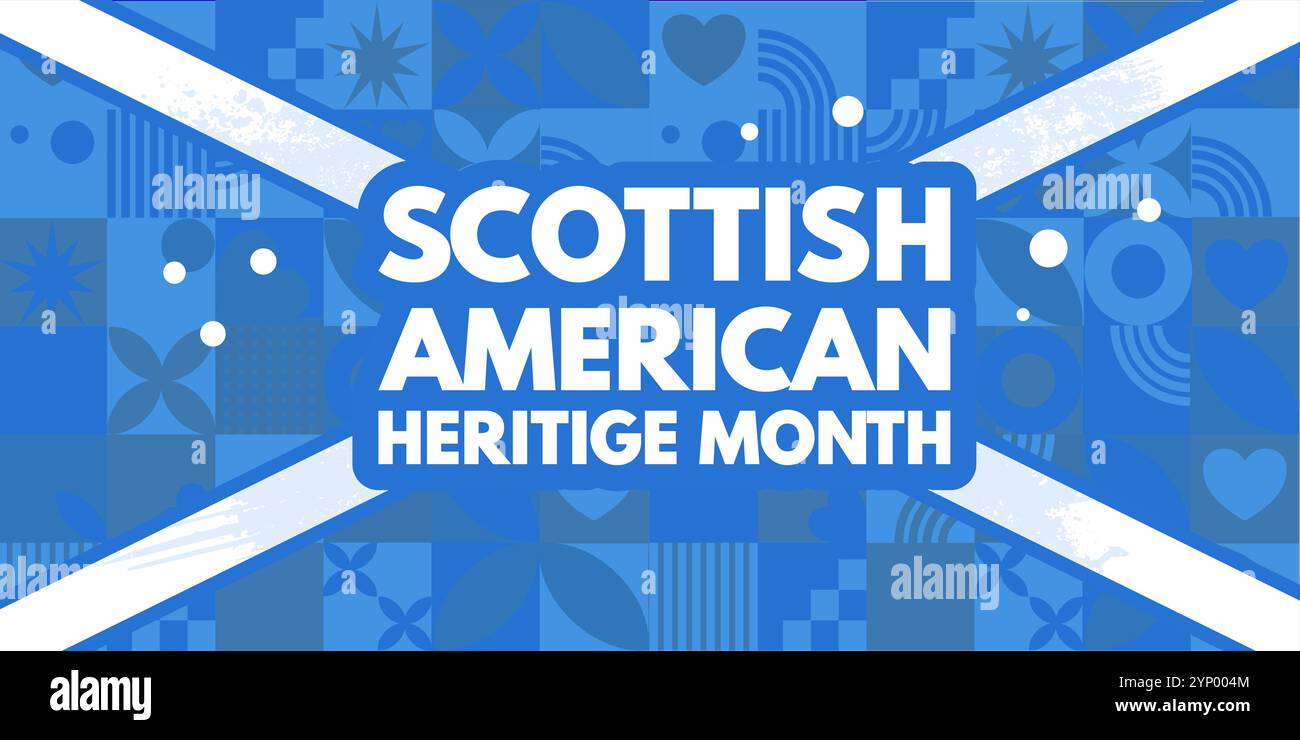 Scottish American Heritage Month banner Stock Vector Image & Art - Alamy