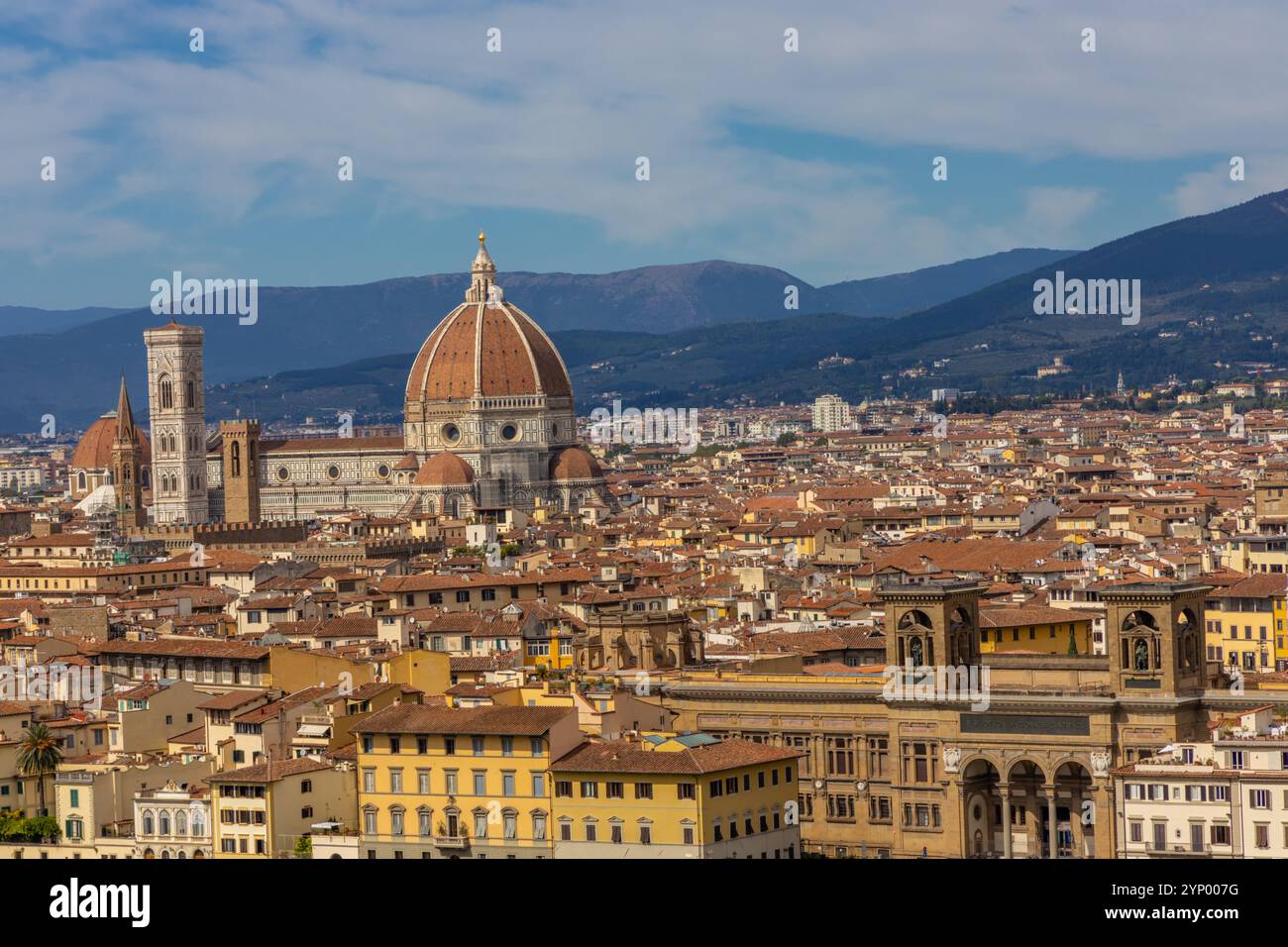 Florence city, Firenze architecture in Italy. Santa Maria del Fiore ...
