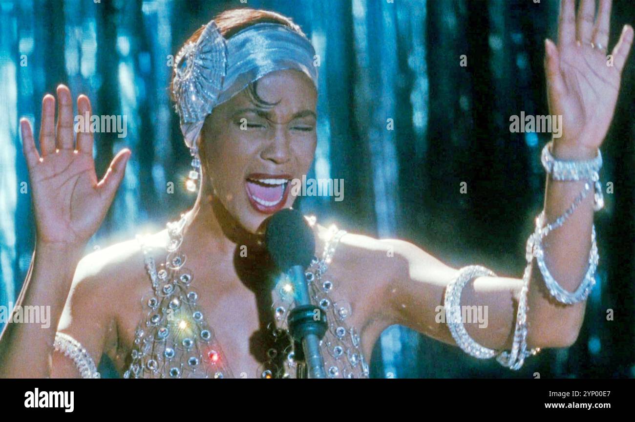 THE BODYGUARD 1992 Warner Bros. film with Whitney Houston as Rachel ...