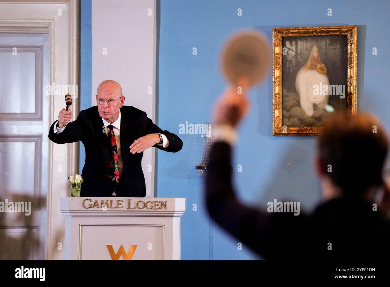 Oslo 20241127. Kvitebjorn King Valemon by the Norwegian painter Theodor ...