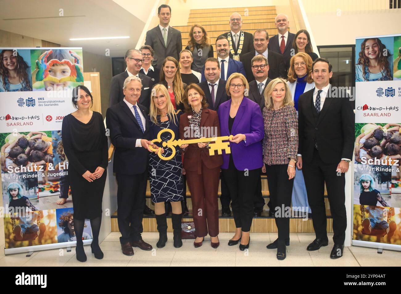 Eröffnung des Childhood-Hauses mit Königin Silvia Homburg, 26.11..2024 ...