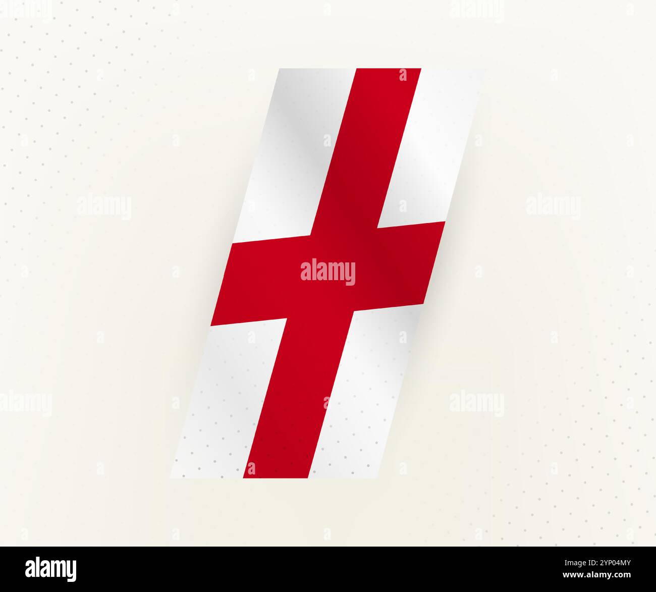 Abstract modern vertical flag of Alabama on beige background with dots ...