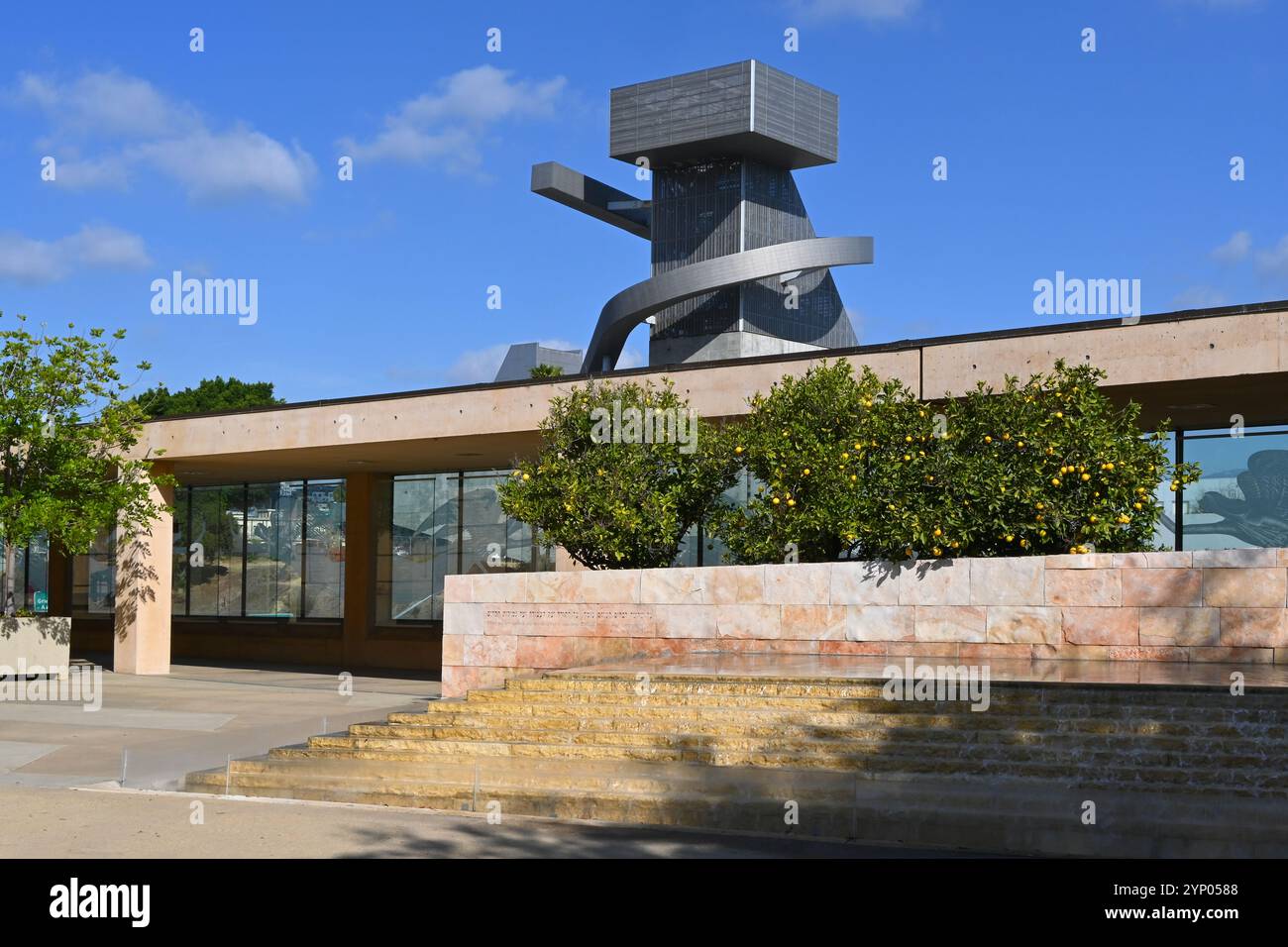 LOS ANGELES - CALIFORNIA - 18 NOV 2024: Jerusalem Fountain at the ...