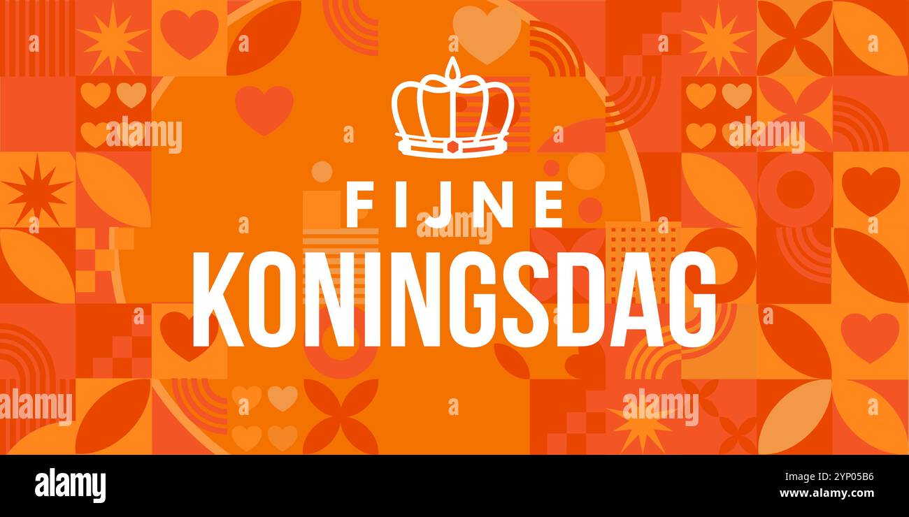 Koningsdag orange Stock Vector Images - Alamy