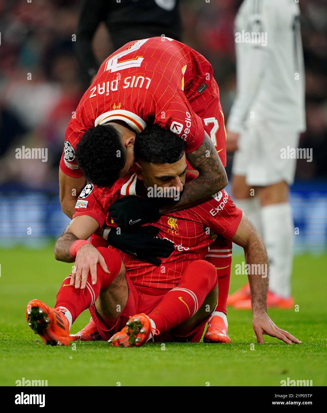 Mohamed salah luis diaz hi-res stock photography and images - Alamy
