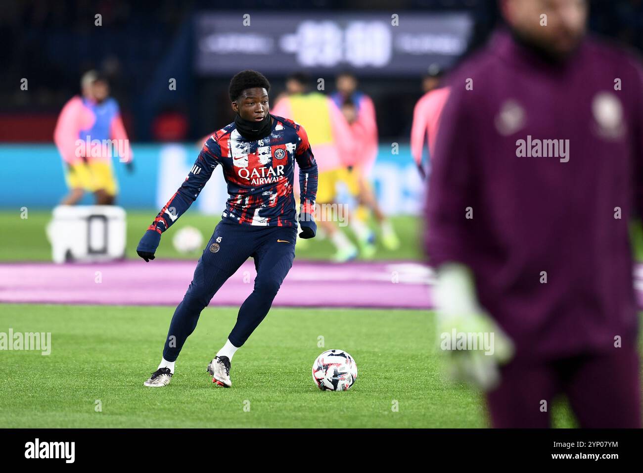34 Axel TAPE (psg) during the Ligue 1 McDonald's match between PSG and ...
