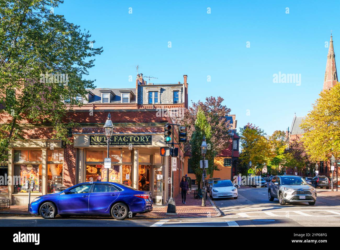 Historic Beacon Hill Boston, Massachusetts, USA Stock Photo - Alamy