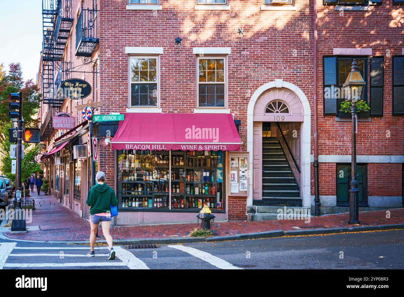 Historic Beacon Hill Boston, Massachusetts, USA Stock Photo - Alamy