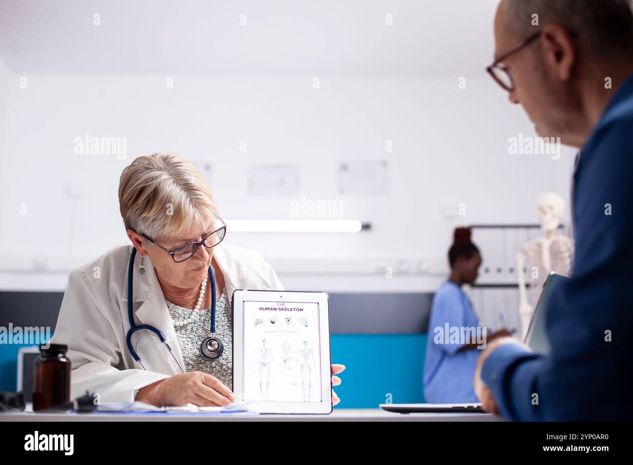 Elderly patient displaying on hi-res stock photography and images - Alamy