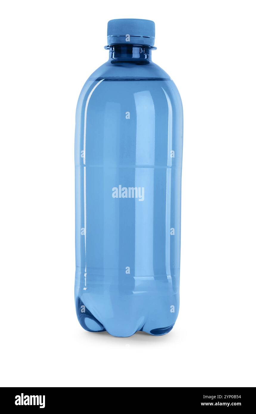 Plastic bottle of water isolated on white Stock Photo - Alamy