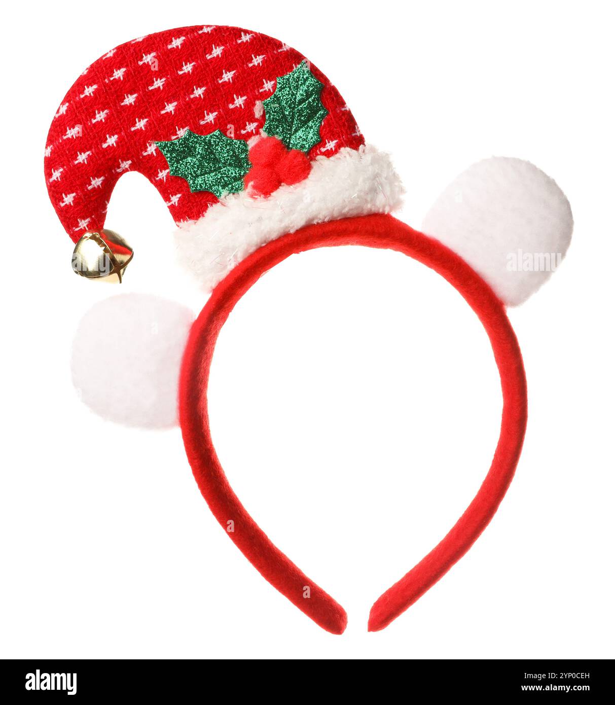 Beautiful christmas headband on Cut Out Stock Images & Pictures - Alamy