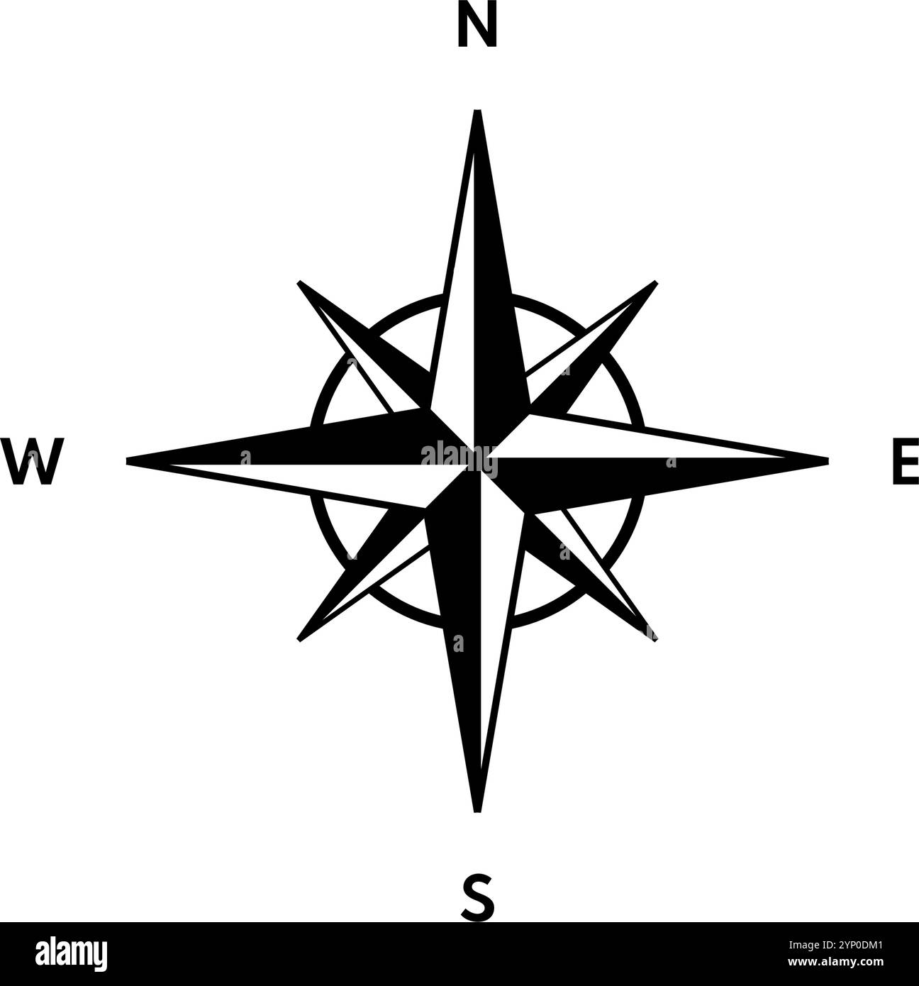 Compass rose, world directions, compass Stock Vector Image & Art - Alamy