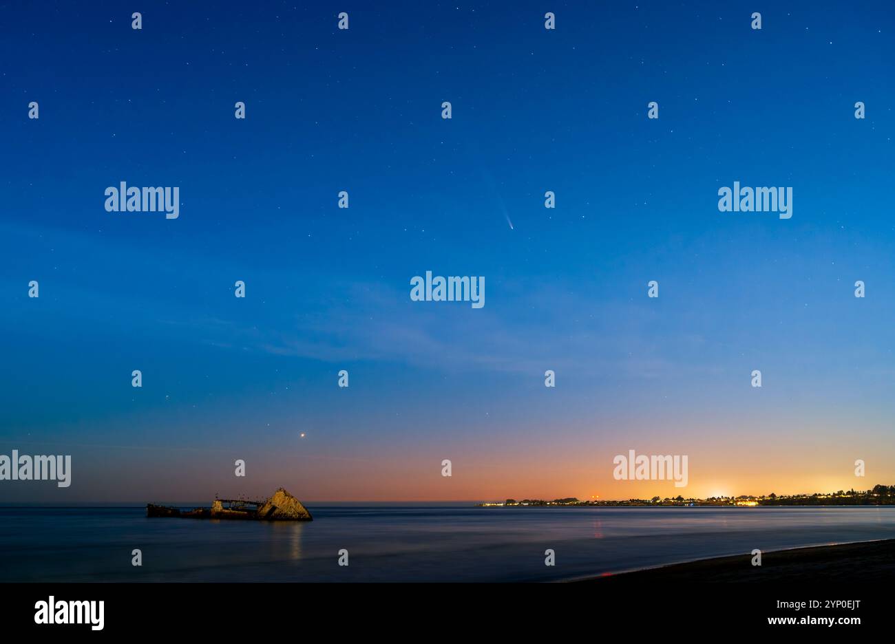 Comet c2023 a3 hi-res stock photography and images - Alamy