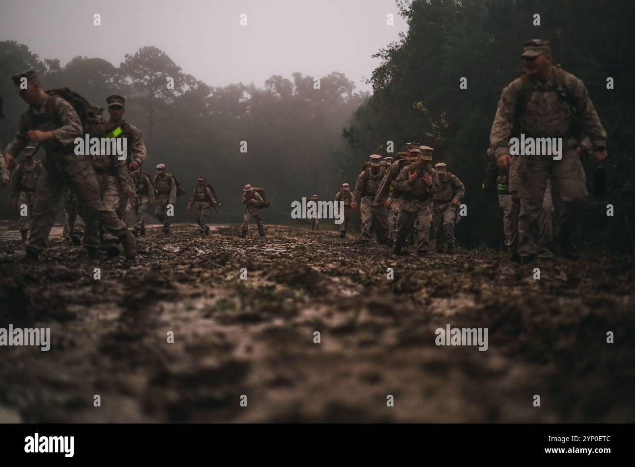 U.S. Marines with Headquarters and Headquarters Squadron, Marine Corps ...
