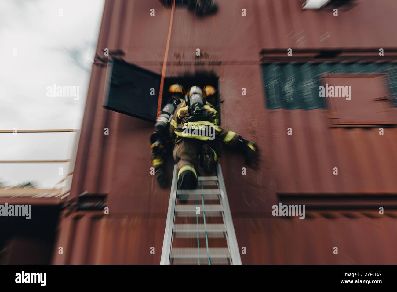 Benjamin Strong, a firefighter and emergency medical technician basic ...