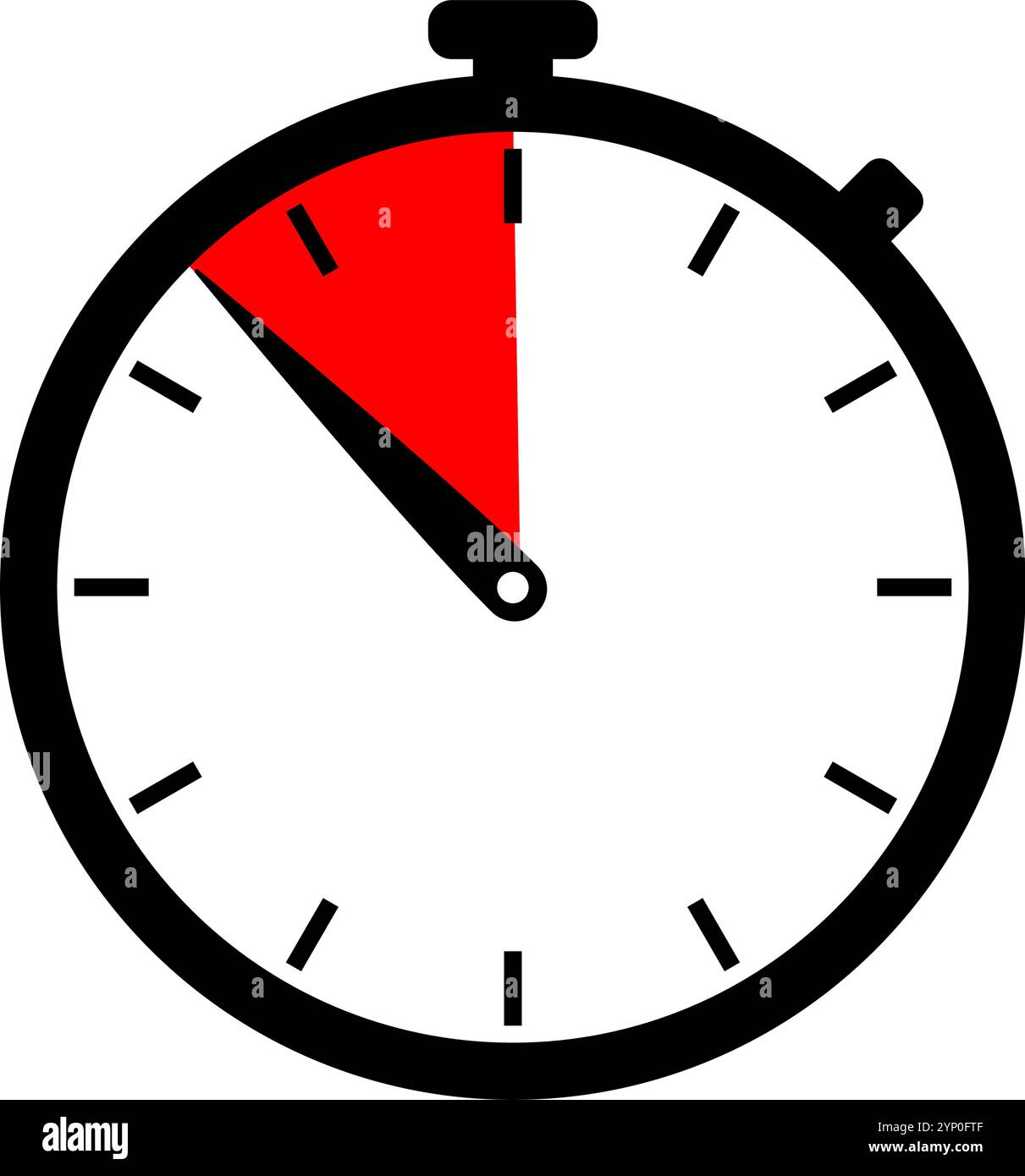 stopwatch, end of time, elapsed time , time up Stock Vector Image & Art ...
