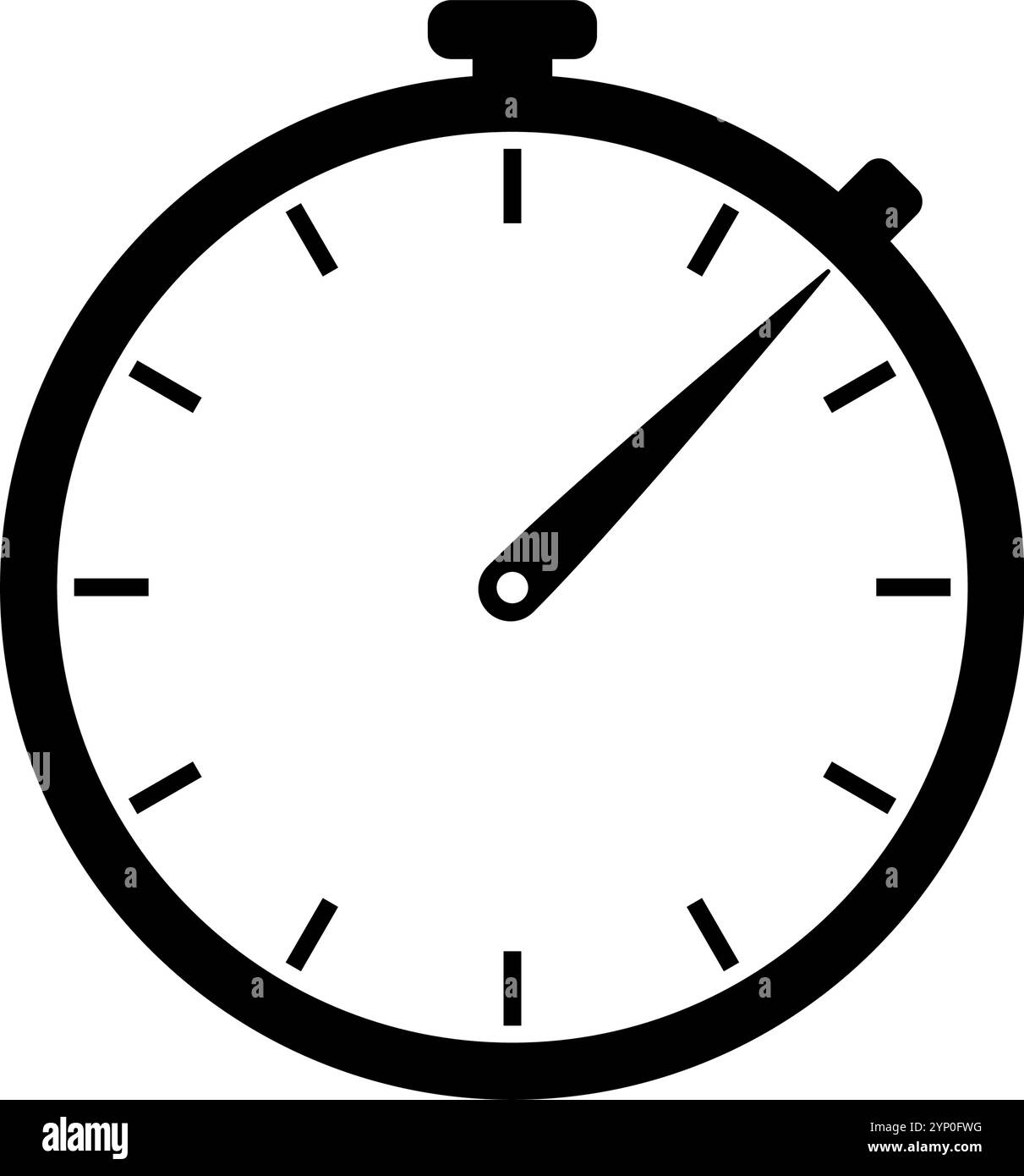 stopwatch, end of time, elapsed time , time up Stock Vector Image & Art ...