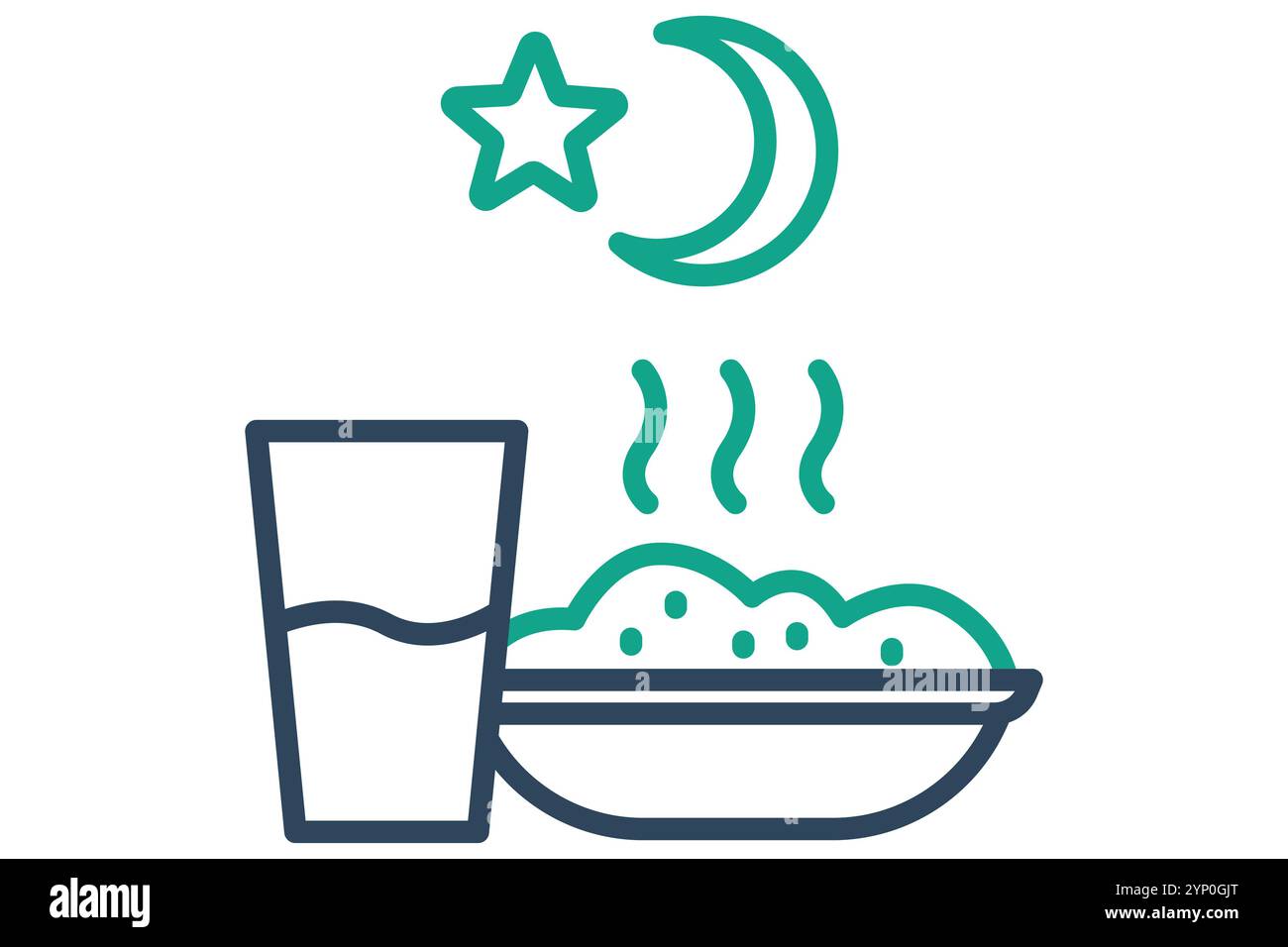 Food night table Stock Vector Images - Alamy