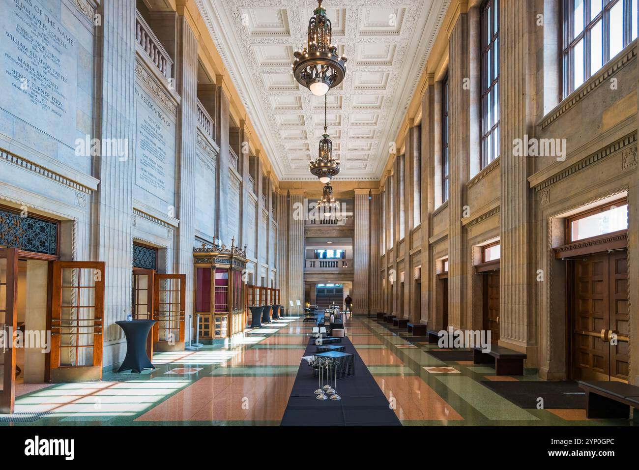 Memorial Hall inside the Northrop Auditorium at the University of ...