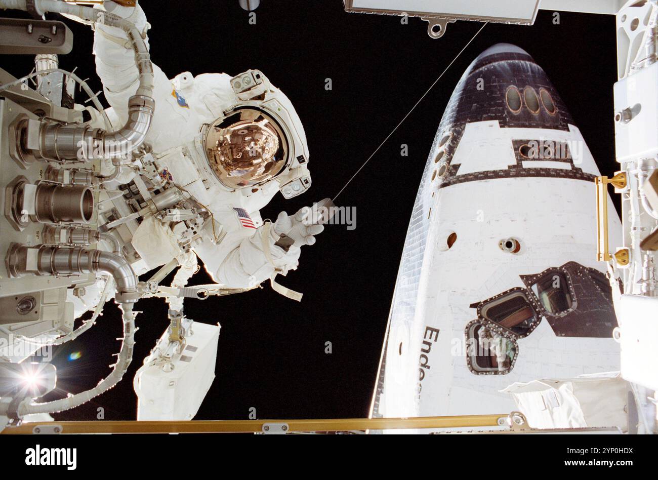 Earth Atmosphere. 30th Nov, 2002. In this photograph astronaut and STS ...