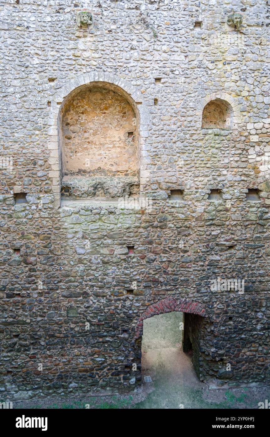 CASTLE RISING, UNITED KINGDOM - OCTOBER 10, 2014: Interior view of ...