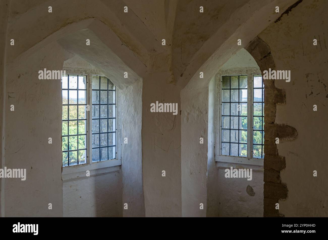 CASTLE RISING, UNITED KINGDOM - OCTOBER 10, 2014: Interior view of ...