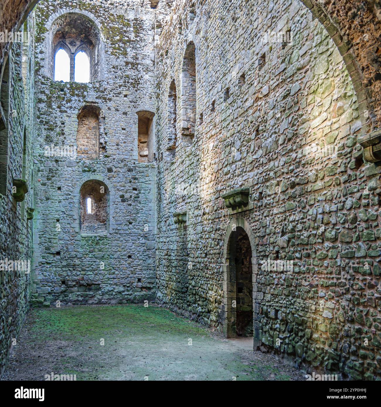 CASTLE RISING, UNITED KINGDOM - OCTOBER 10, 2014: Interior view of ...