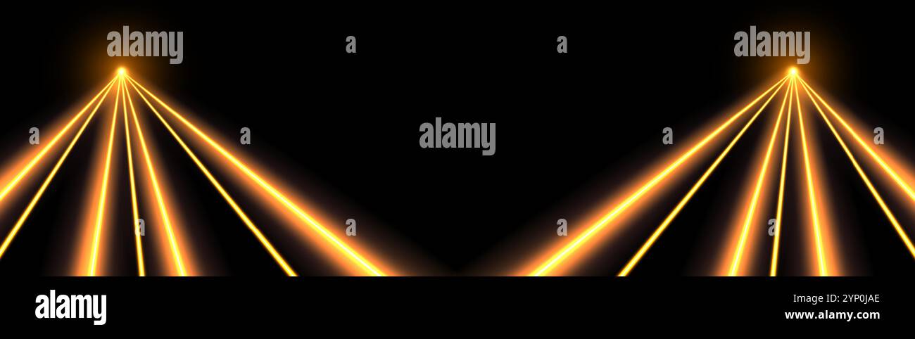 Light beam lasers Stock Vector Images - Alamy