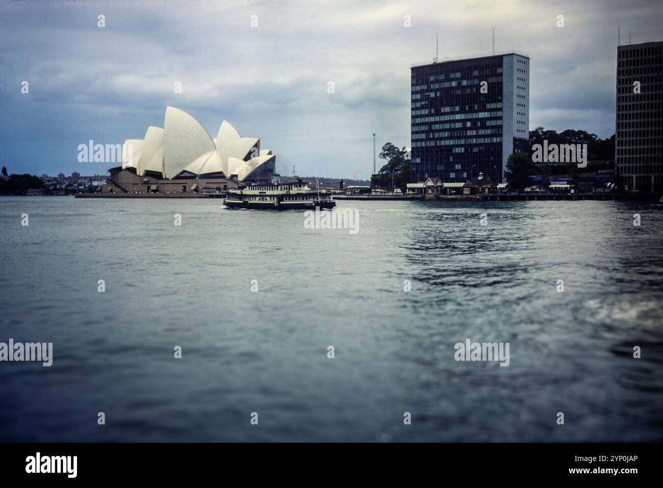 Vintage photo of Sydney harbour Stock Photo - Alamy