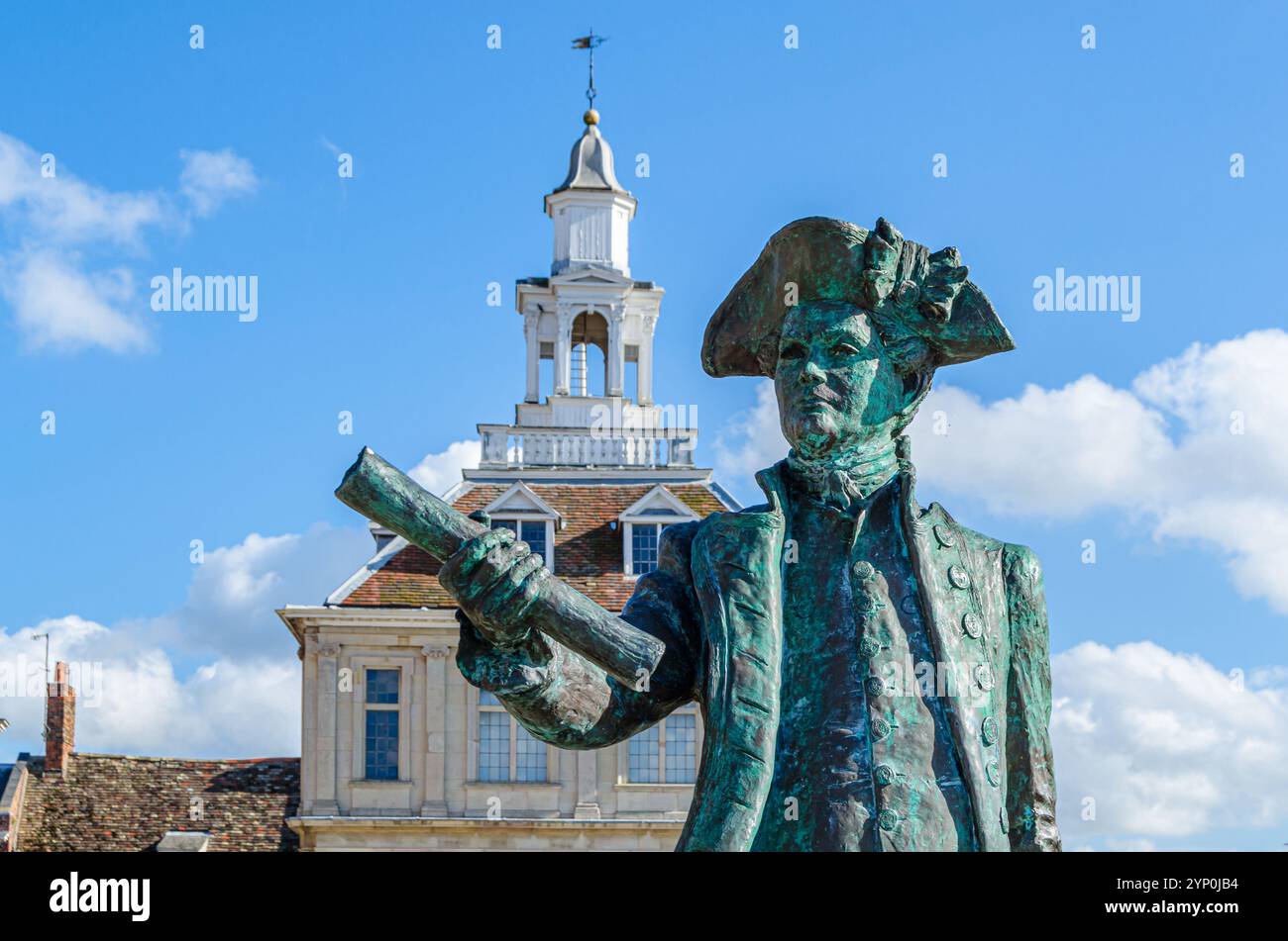 KING´S LYNN, UK - OCTOBER 10, 2014: Bronze statue to Lynn's famous ...