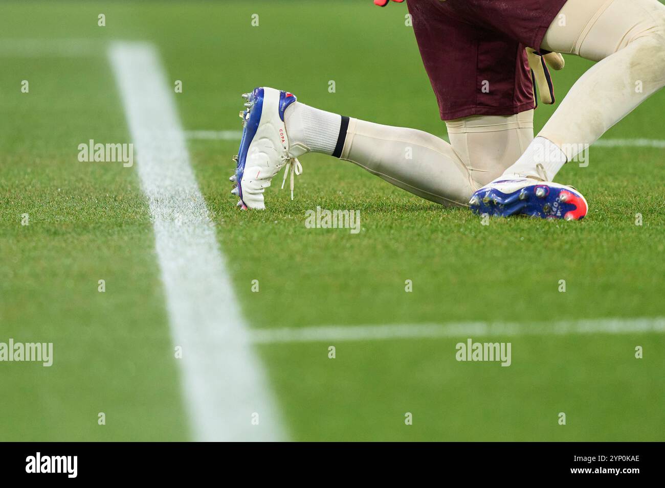 Manuel NEUER, goalkeeper FCB 1 at warm-up in the League Phase MD5 match ...