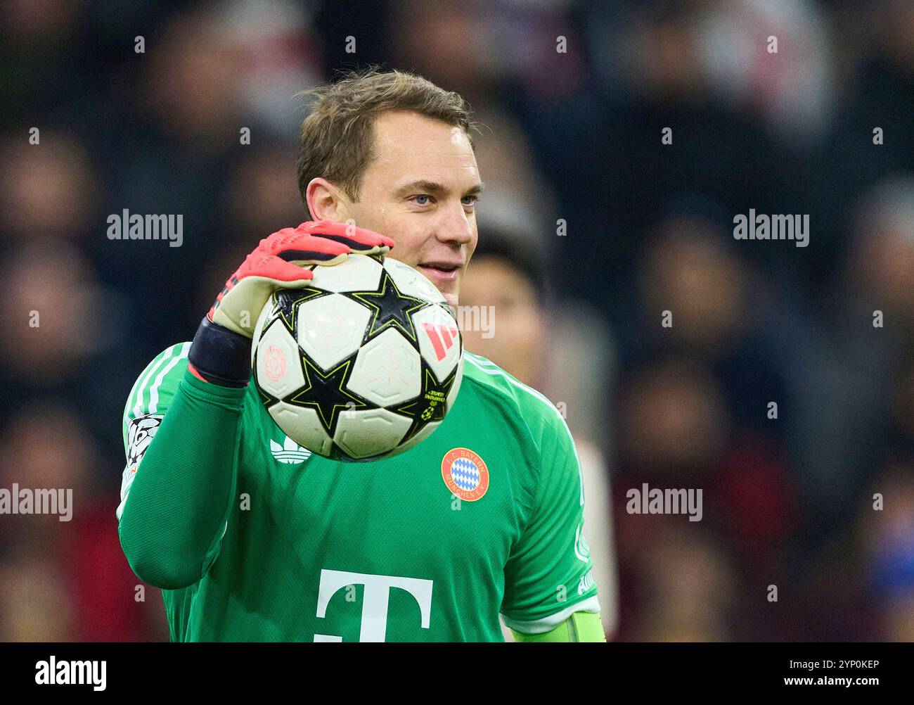 Manuel NEUER, goalkeeper FCB 1 in the League Phase MD5 match FC BAYERN ...