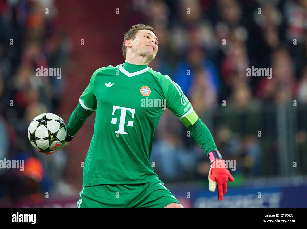 Manuel NEUER, goalkeeper FCB 1 in the League Phase MD5 match FC BAYERN ...