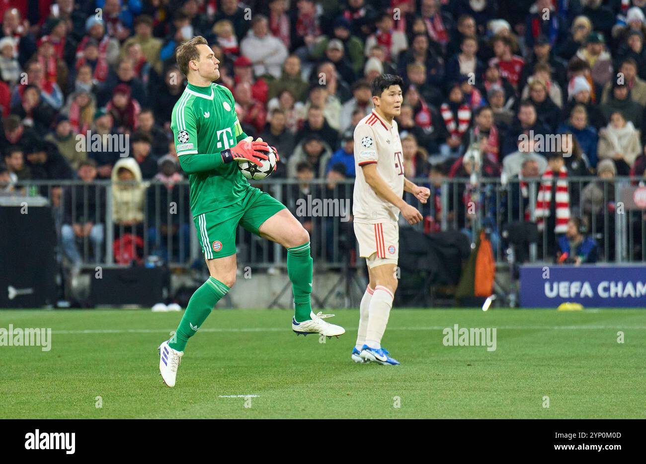 Manuel NEUER, goalkeeper FCB 1 in the League Phase MD5 match FC BAYERN ...