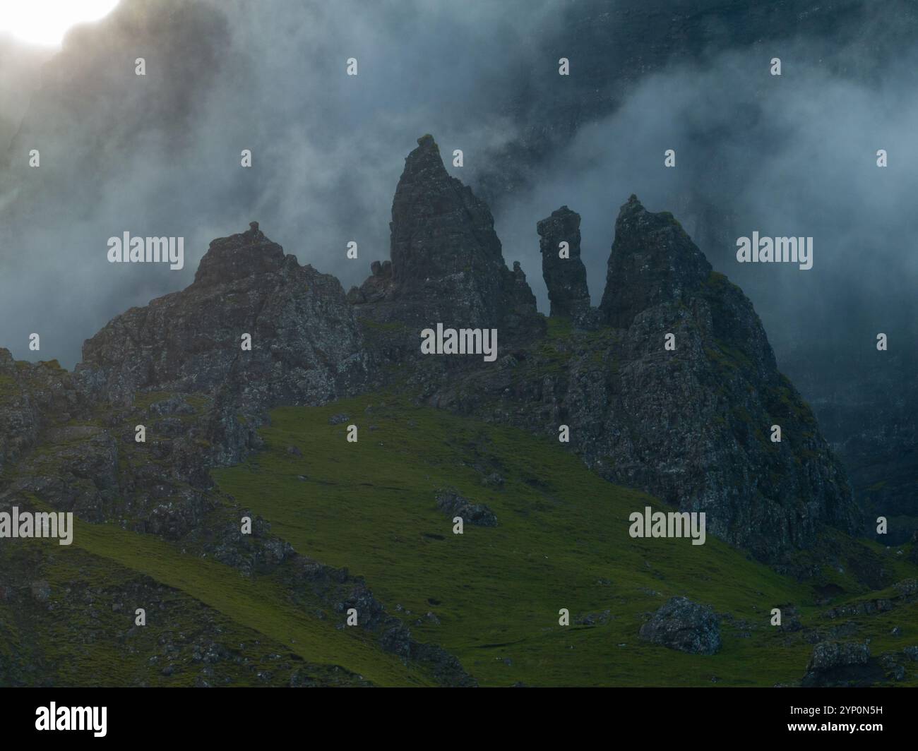 Old Man of Storr impressive landscape, Isle of Skye landmark, Scotland ...