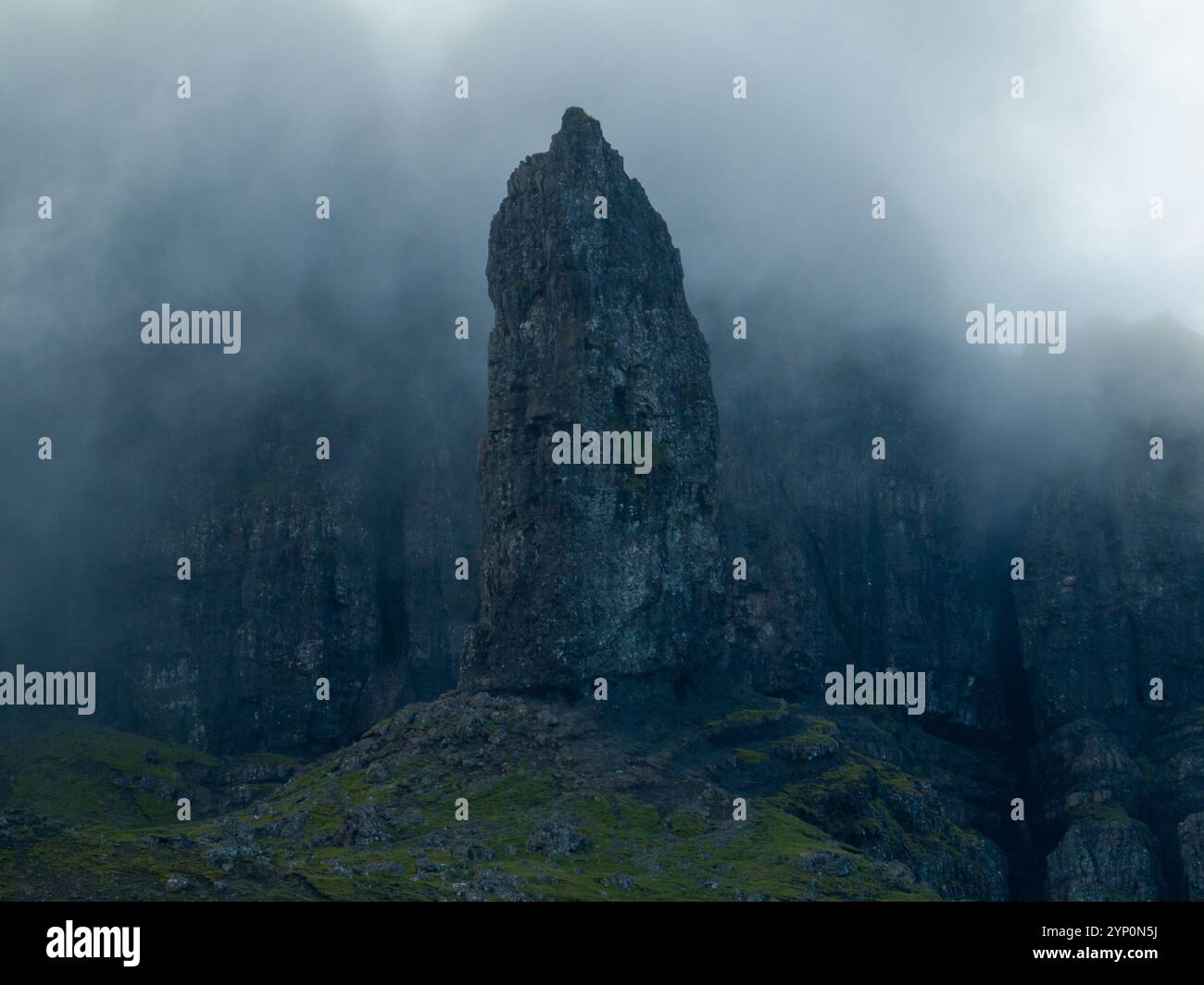 Old Man of Storr impressive landscape, Isle of Skye landmark, Scotland ...