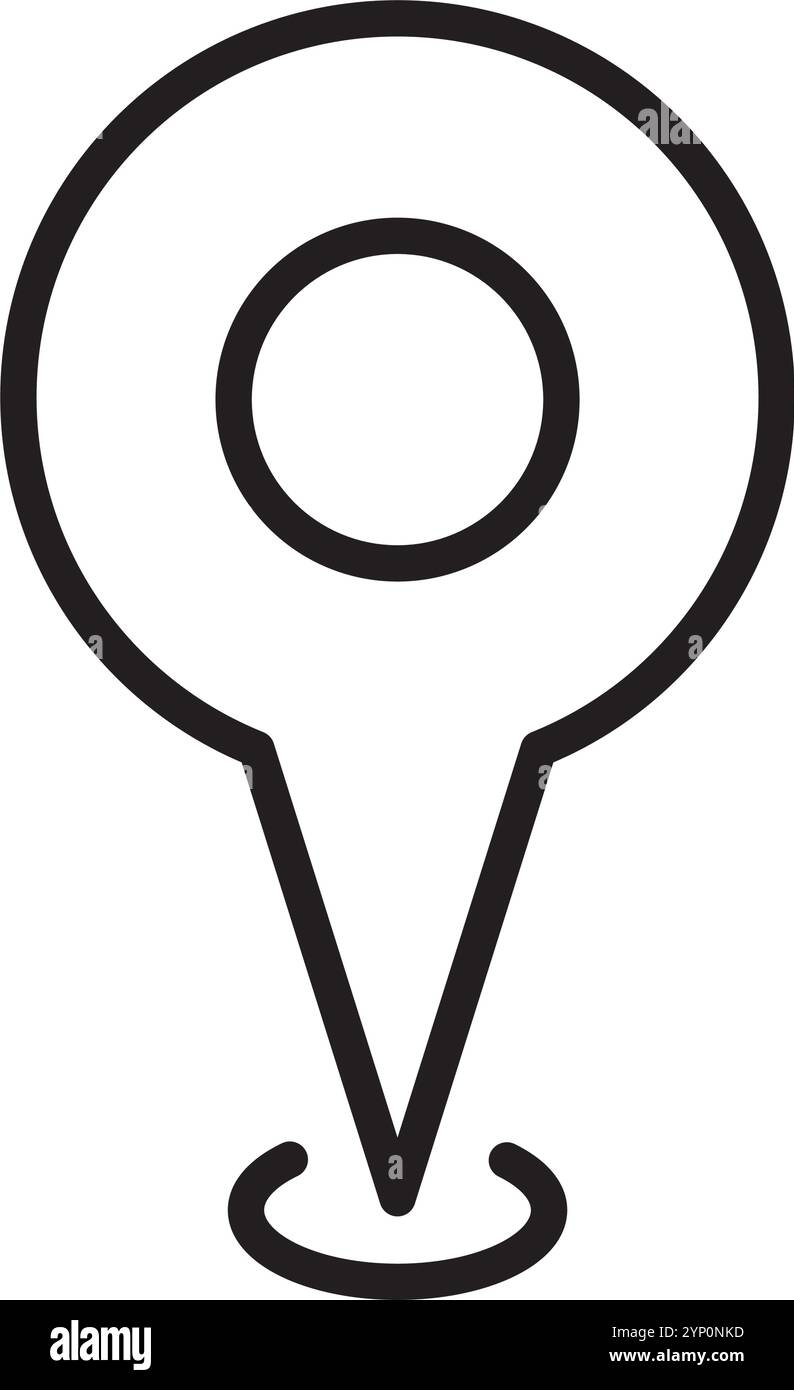 pointer location icon Stock Vector Image & Art - Alamy