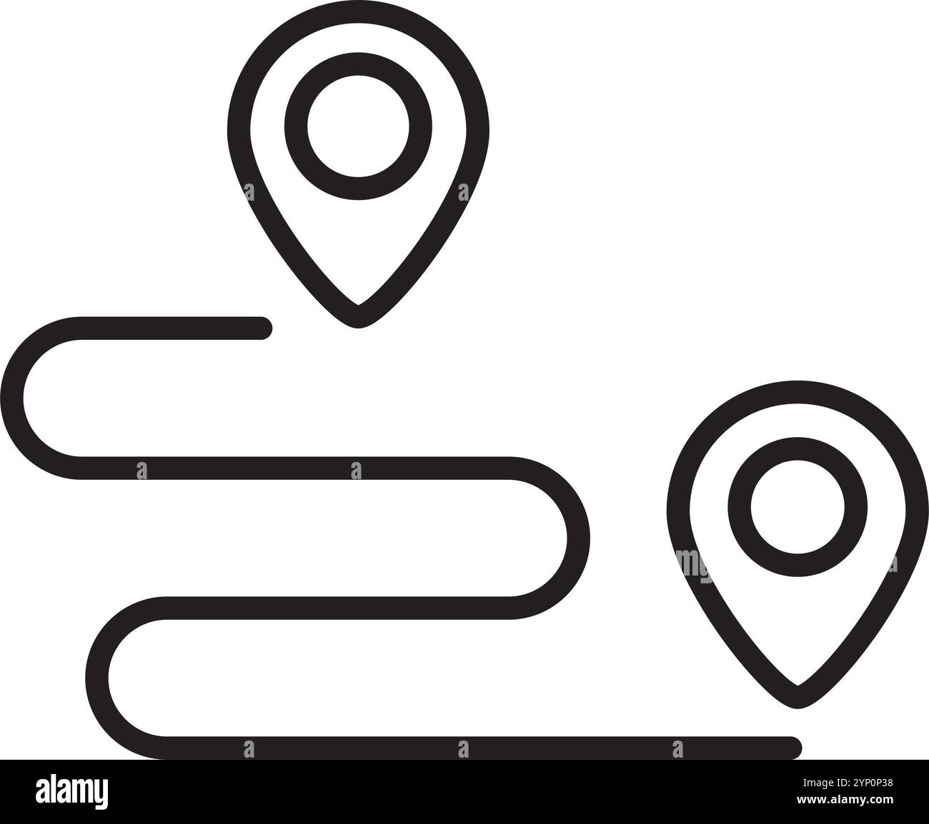 tracking location icon Stock Vector Image & Art - Alamy